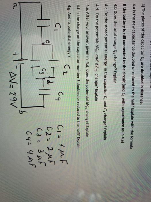Solved Copulato 4) The plates of the capacitor Cg are | Chegg.com