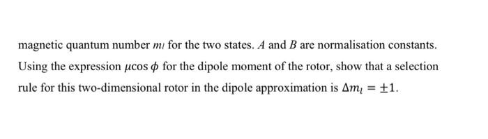 Solved 1. A wavefunction for a system is given by the | Chegg.com