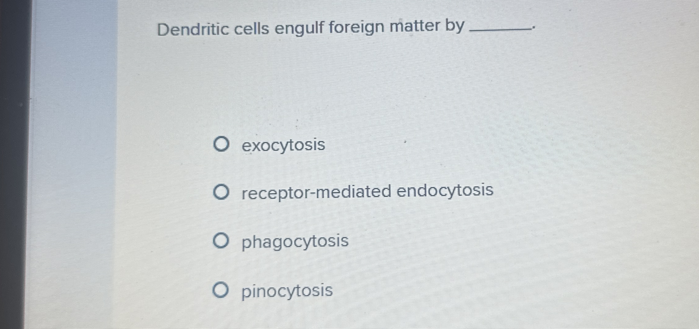Solved Dendritic cells engulf foreign matter | Chegg.com