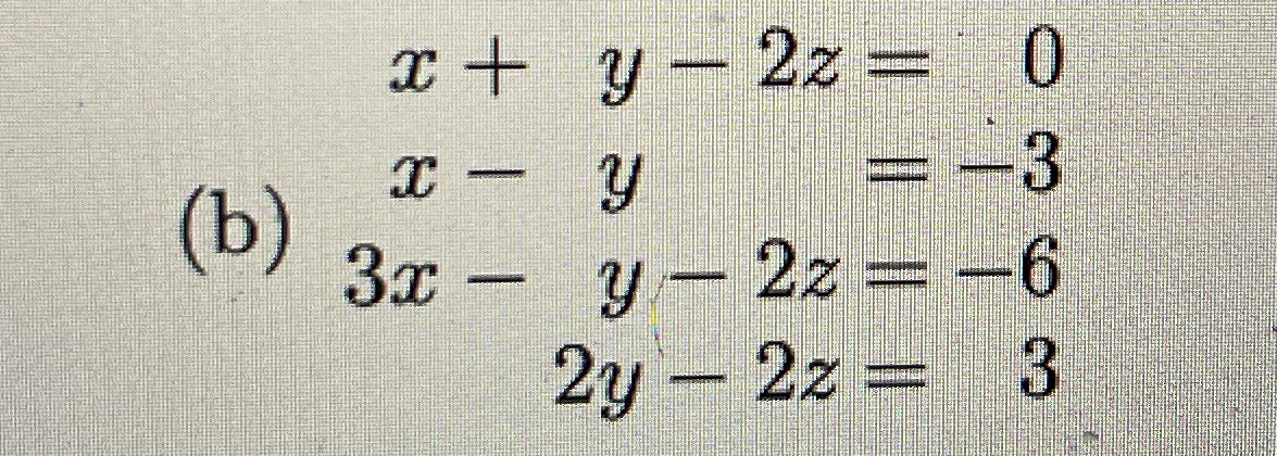 Solved Give the associated homogeneous system and give its | Chegg.com Solved Give the associated homogeneous system and give its | Chegg.com