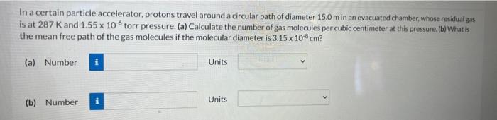 Solved In a certain particle accelerator, protons travel | Chegg.com