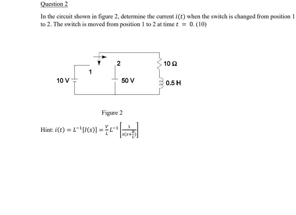 Solved In the circuit shown in figure 2 , determine the | Chegg.com