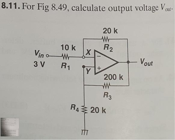 Solved 8.4. A noninverting amplifier has a nominal gain of | Chegg.com