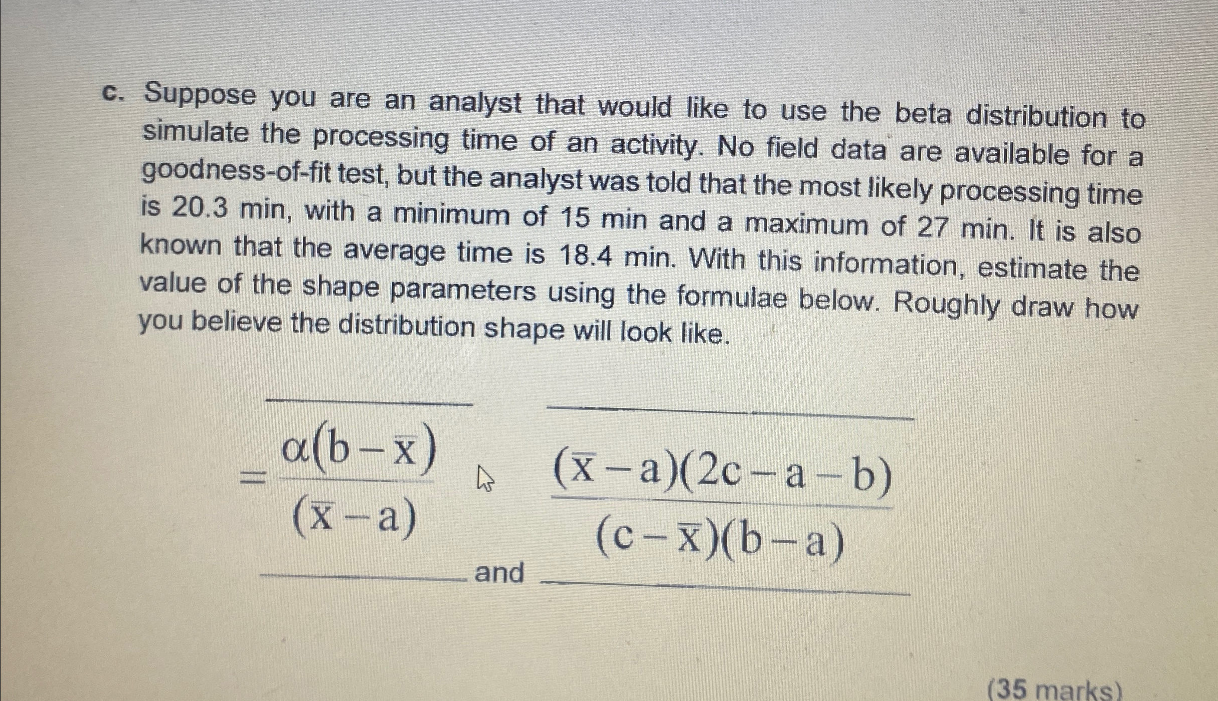 Solved c. ﻿Suppose you are an analyst that would like to use | Chegg.com
