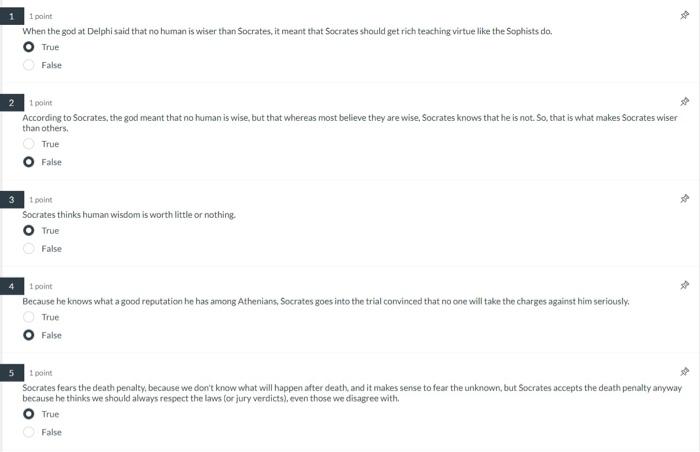 1 paint. When the god at Delphi said that no human is | Chegg.com