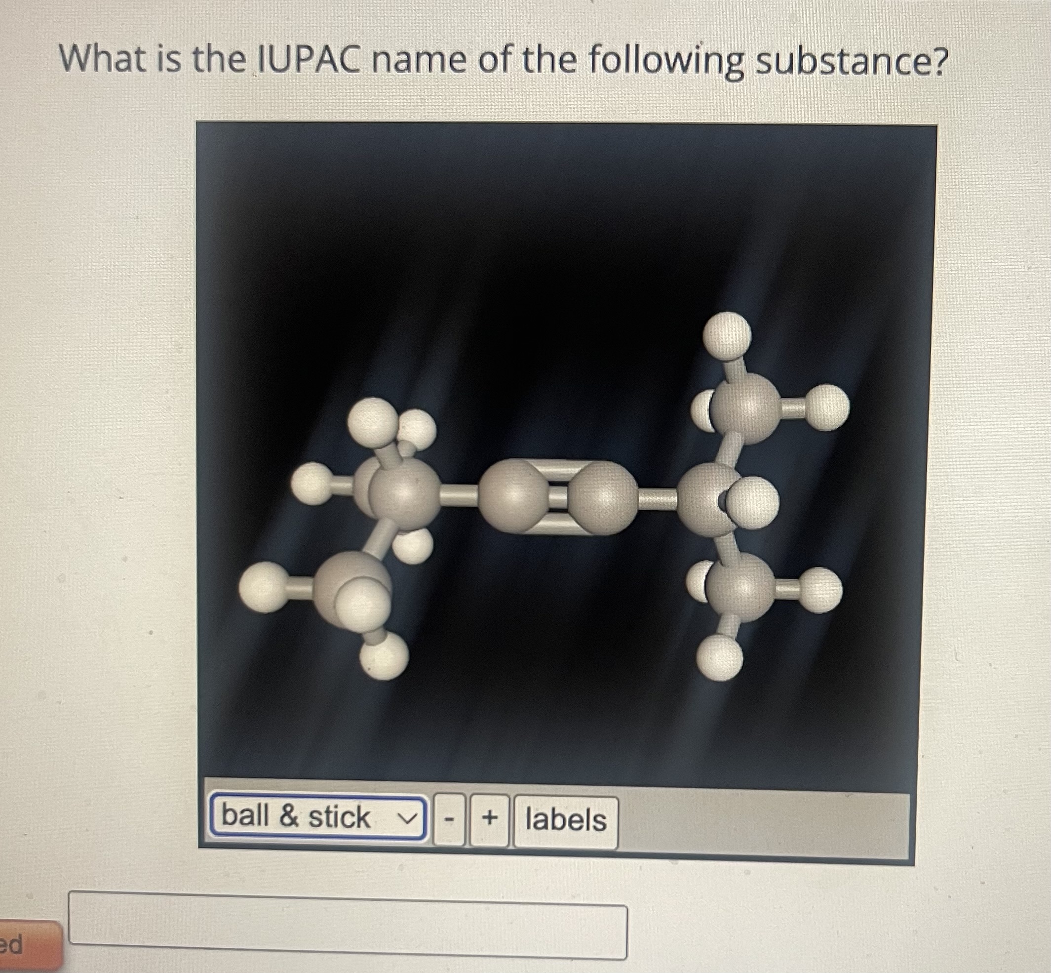 Solved What is the IUPAC name of the following substance? | Chegg.com