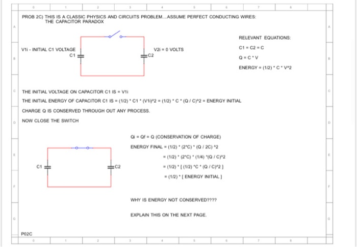 Solved PROB 2C) THIS IS A CLASSIC PHYSICS AND CIRCUITS | Chegg.com