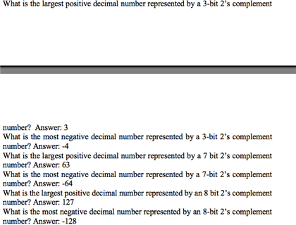 Solved What is the largest positive decimal number | Chegg.com