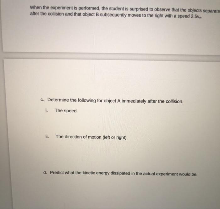 Solved 2. Two identical objects A and B of mass M move on a | Chegg.com