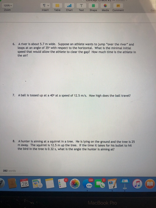 Solved 125% T HE ..l T Zoom Insert Table Chart Text Shape | Chegg.com
