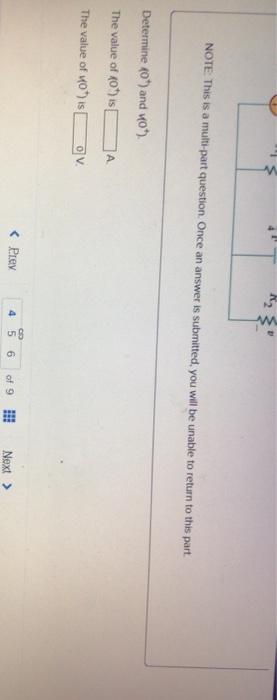 Solved Required information In the circult given below, Ry=5 | Chegg.com