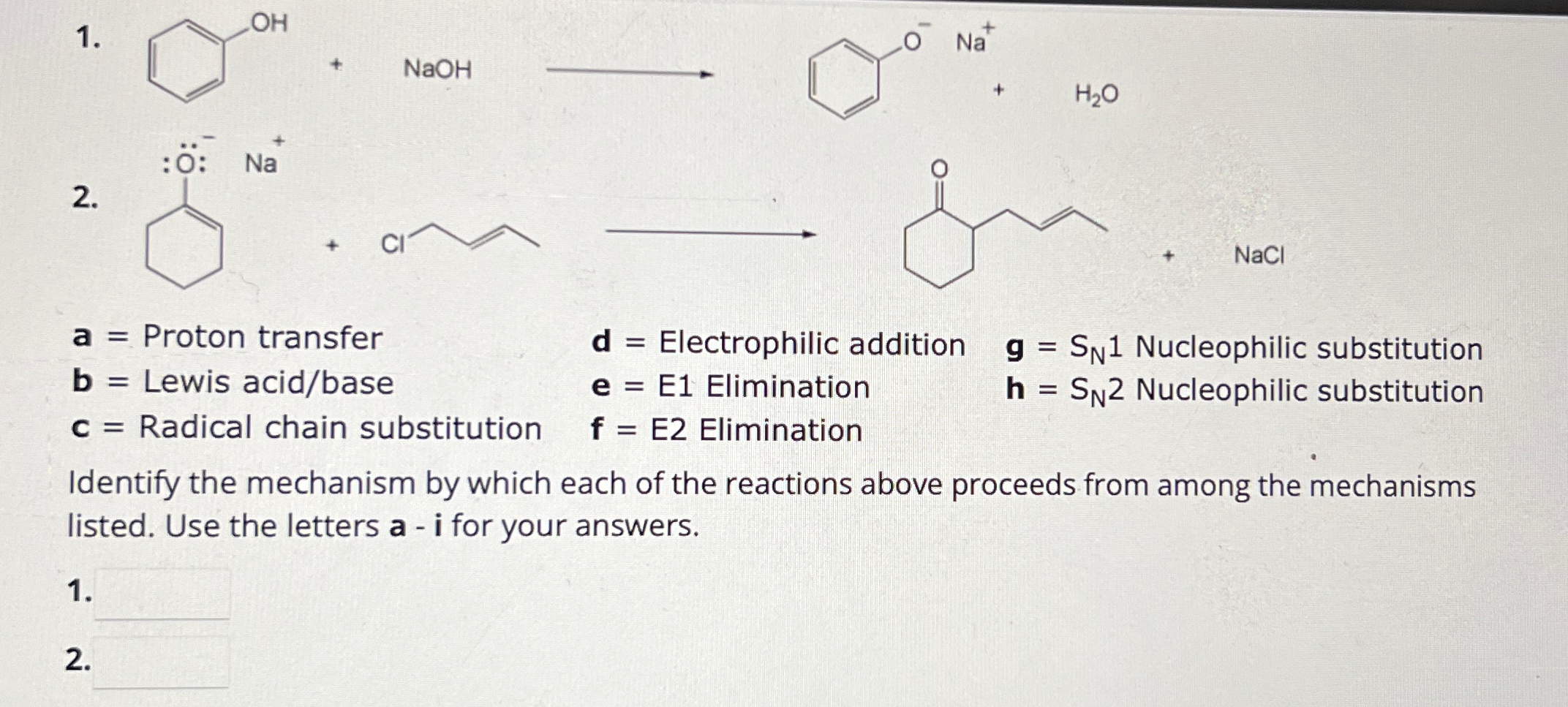 Solved +NaOHlongrightarrowa= ﻿Proton transferd = | Chegg.com