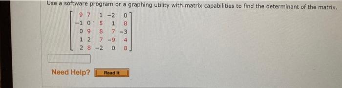 Solved Use a software program or a graphing utility with | Chegg.com