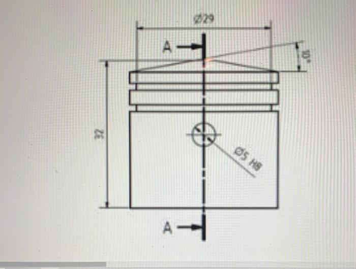 Solved B15 11 Above is an actual industrial drawing of a 6 | Chegg.com