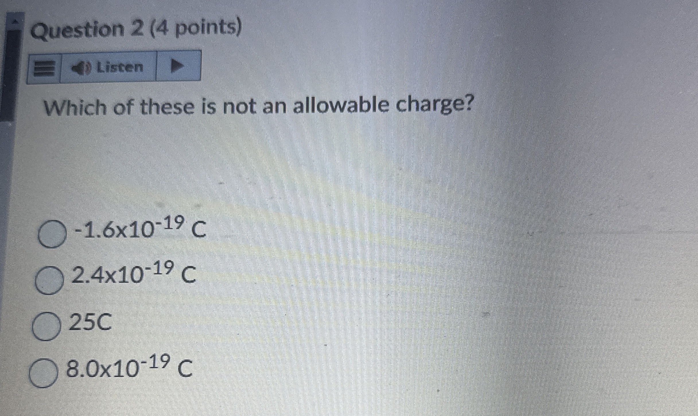 High Quality SOLUTION Question 2 (4 ﻿points)Which of these is not an | Chegg.com