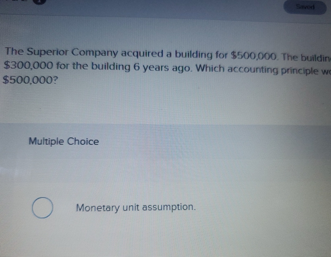 Solved The Superior Company acquired a building for | Chegg.com