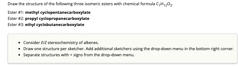 Solved Draw the structure of the following three isomeric | Chegg.com
