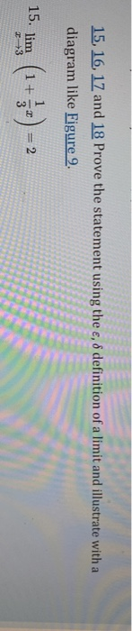 Solved 15, 16, 17 and 18 Prove the statement using the 8, 8 | Chegg.com