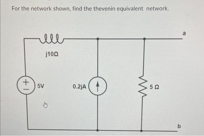 Solved The input impedance of a network is 10Ω−j20Ω at a | Chegg.com