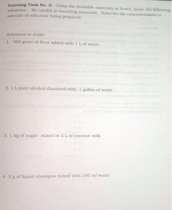 Solved Learning Task No. 2: Using the available materials at | Chegg.com