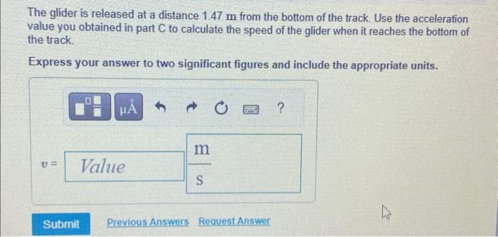 Solved Use the straight-line fit from the previous part to | Chegg.com