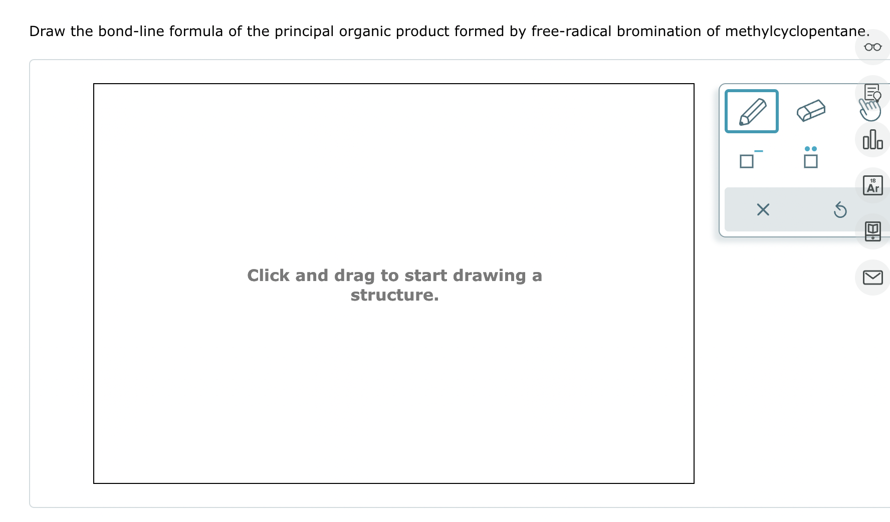 Solved Draw the bond-line formula of the principal organic | Chegg.com