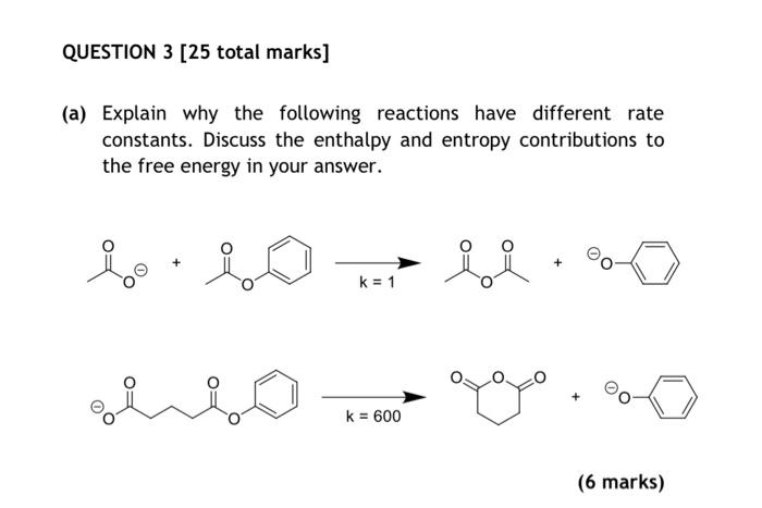 Solved (a) Explain why the following reactions have | Chegg.com