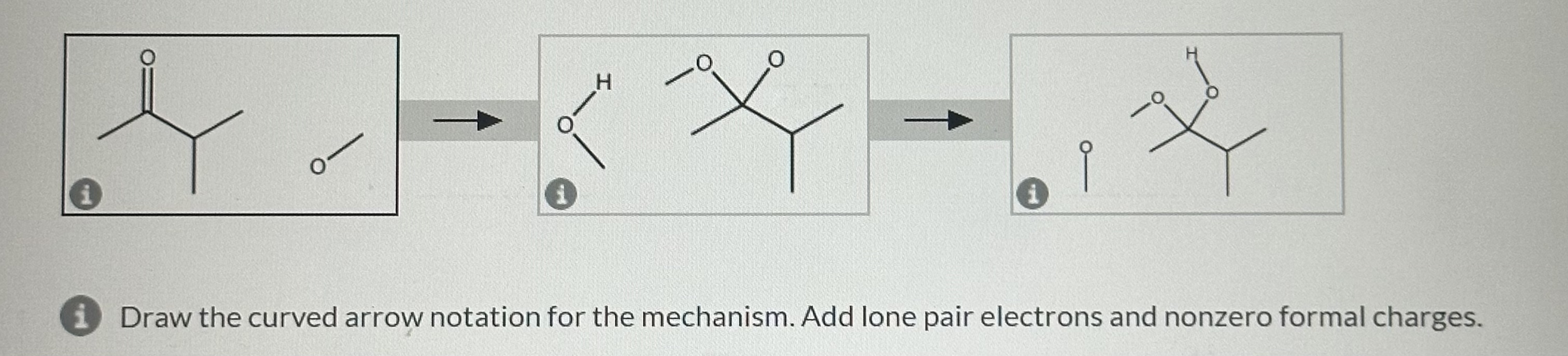 Solved i. ﻿Draw the curved arrow notation for the entire | Chegg.com