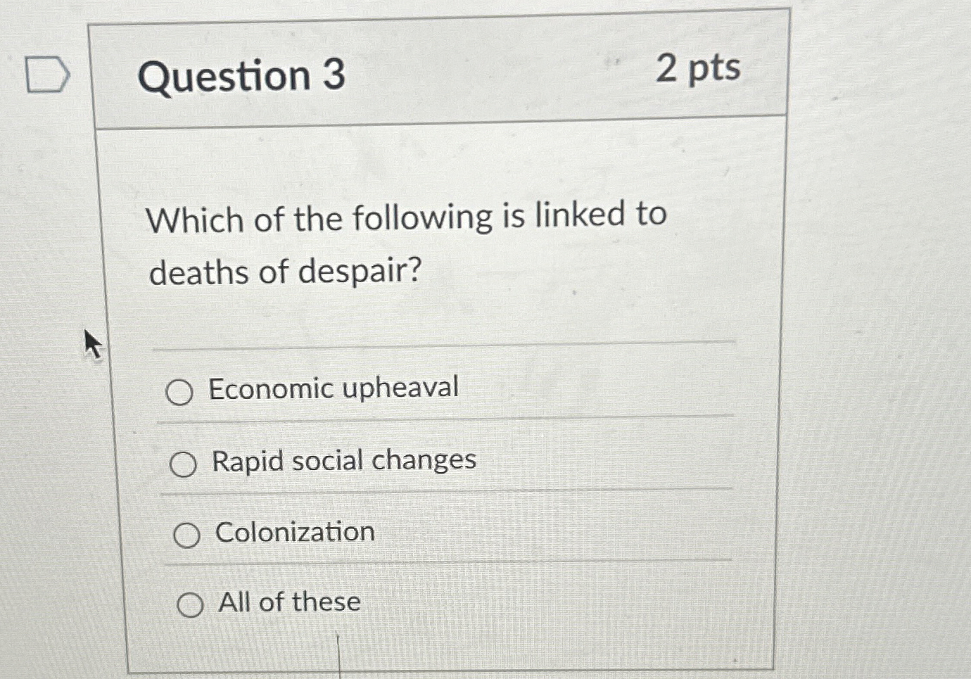 Solved Question 32 ﻿ptsWhich of the following is linked to | Chegg.com