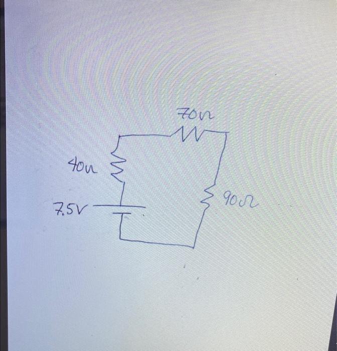 Solved find the current provided by the battery in the | Chegg.com