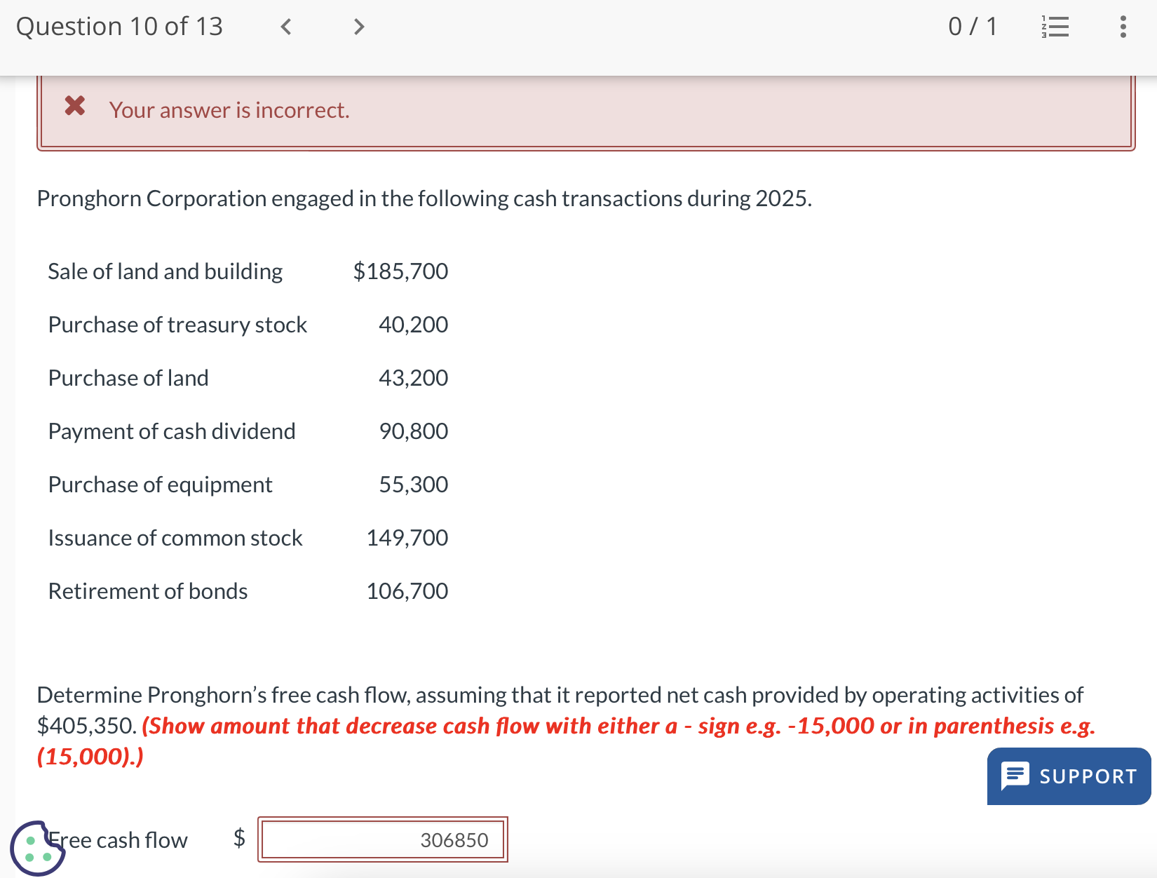 Solved Pronghorn Corporation engaged in the following cash | Chegg.com