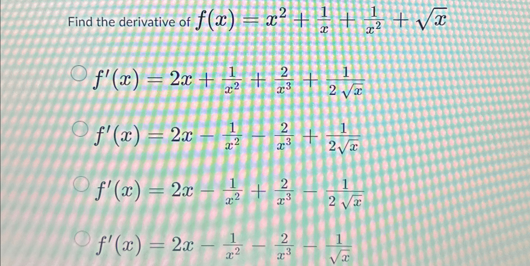 Solved ]=2x+1x2+2x3+12x2[2x-1x2-2x3-1x2 | Chegg.com