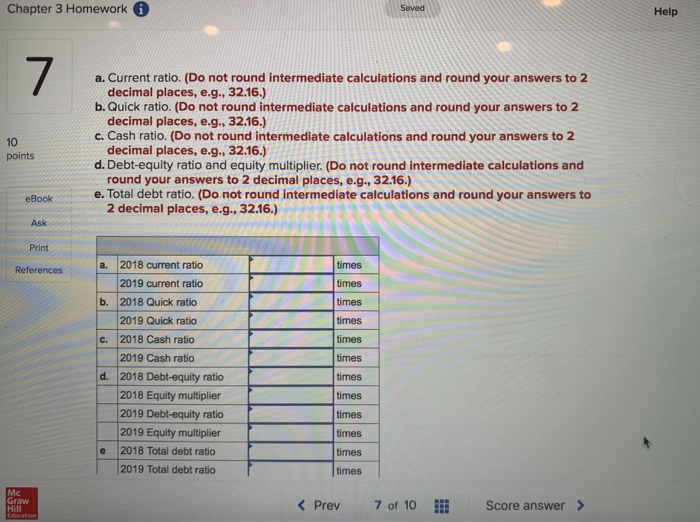 Solved Chapter 3 Homework Saved Help Save & Exit Sub Check | Chegg.com