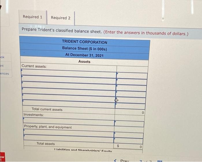 Solved Problem 3-2 (Algo) Balance sheet preparation; missing | Chegg.com