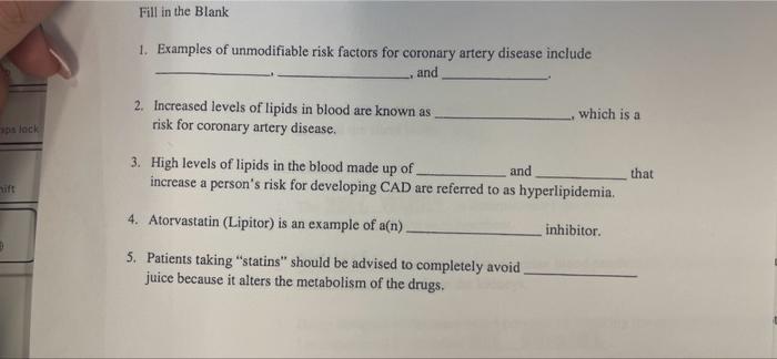 Solved Fill in the Blank 1. Examples of unmodifiable risk | Chegg.com