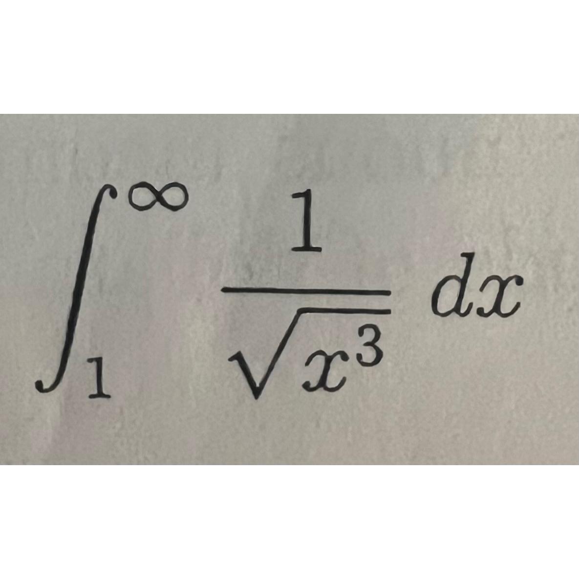 Solved Determine if the following improper integrals | Chegg.com