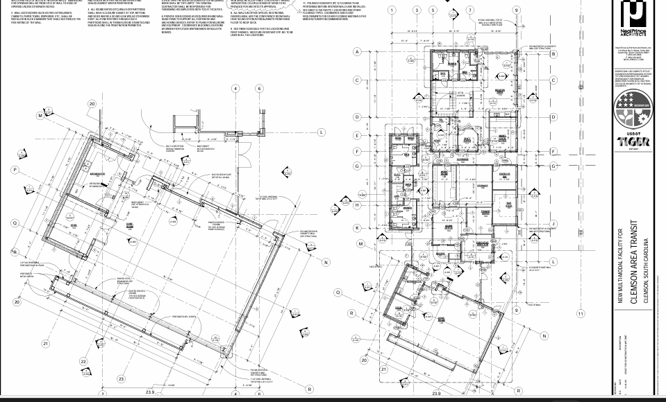Solved The “Clemson Areas Transit” ﻿drawings have been | Chegg.com