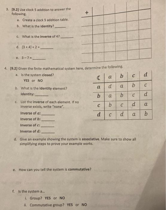 Solved 1. [9.1] Given the set of positive rational numbers | Chegg.com