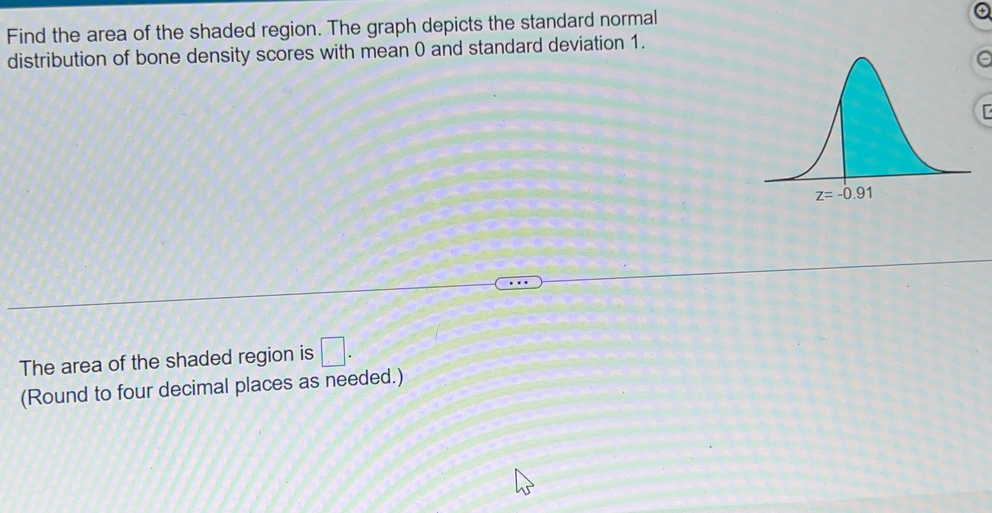 Solved Find the area of the shaded region. The graph depicts | Chegg.com