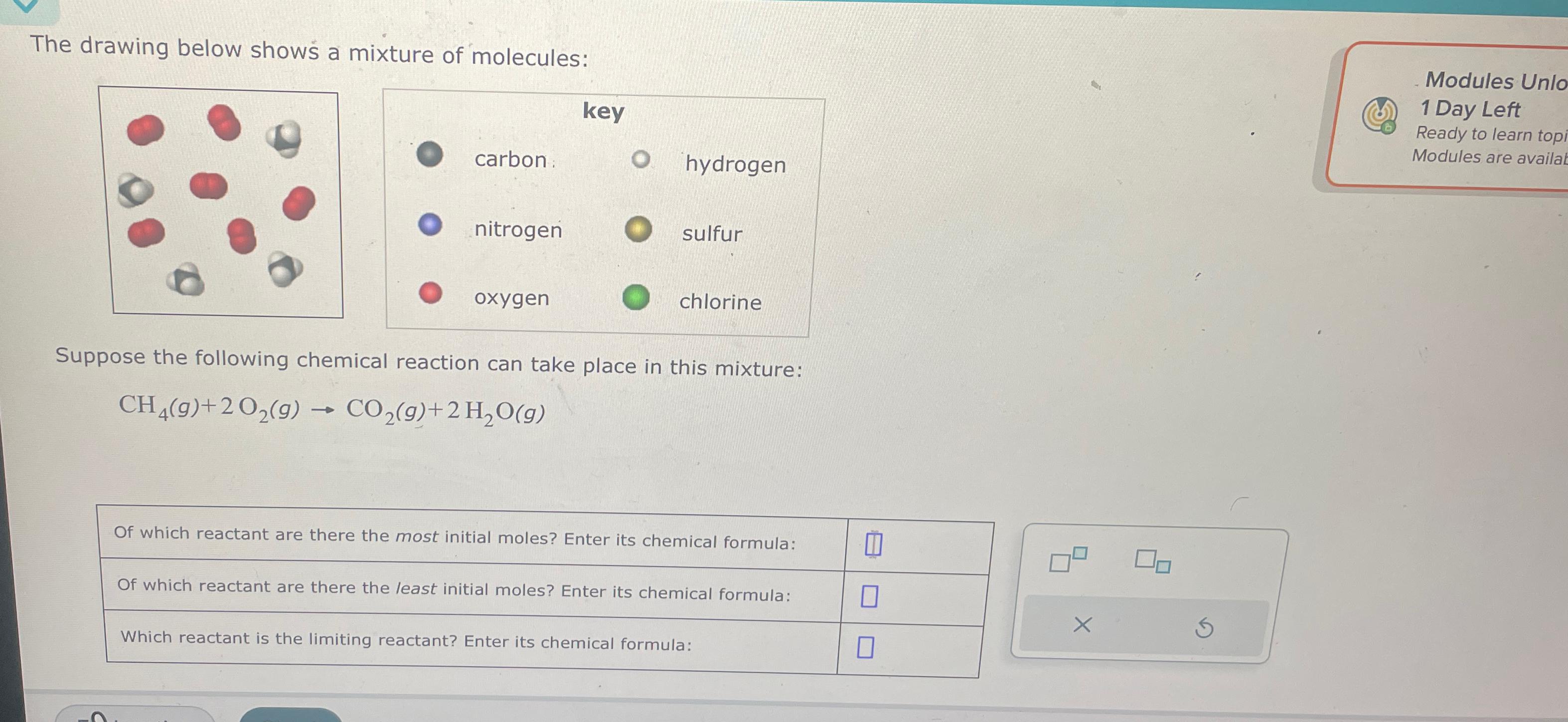 Solved The drawing below shows a mixture of | Chegg.com
