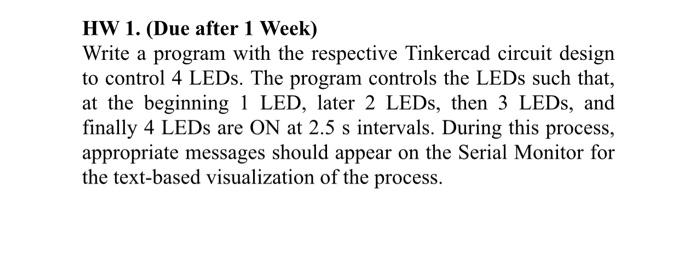 Solved HW 1. (Due after 1 Week) Write a program with the | Chegg.com