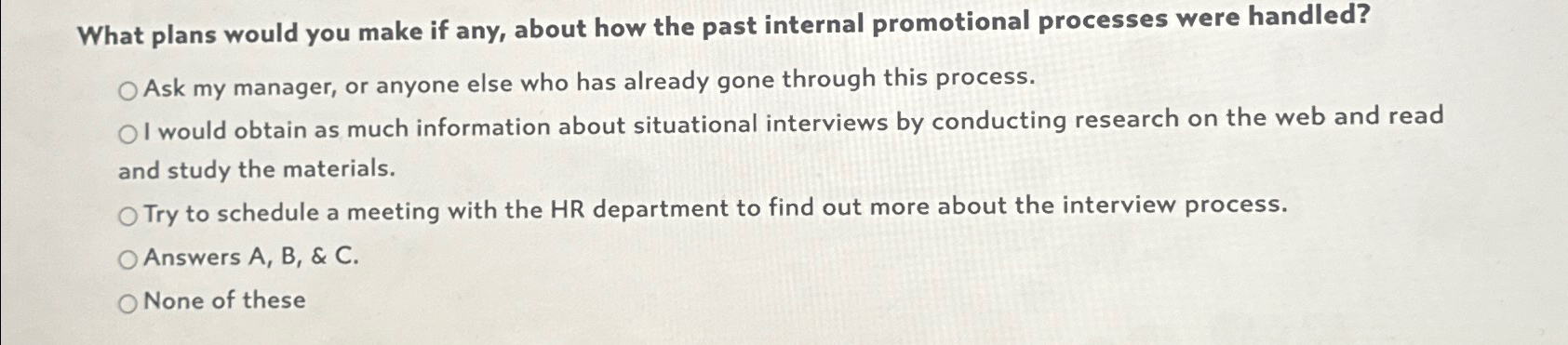 Solved What plans would you make if any, about how the past | Chegg.com