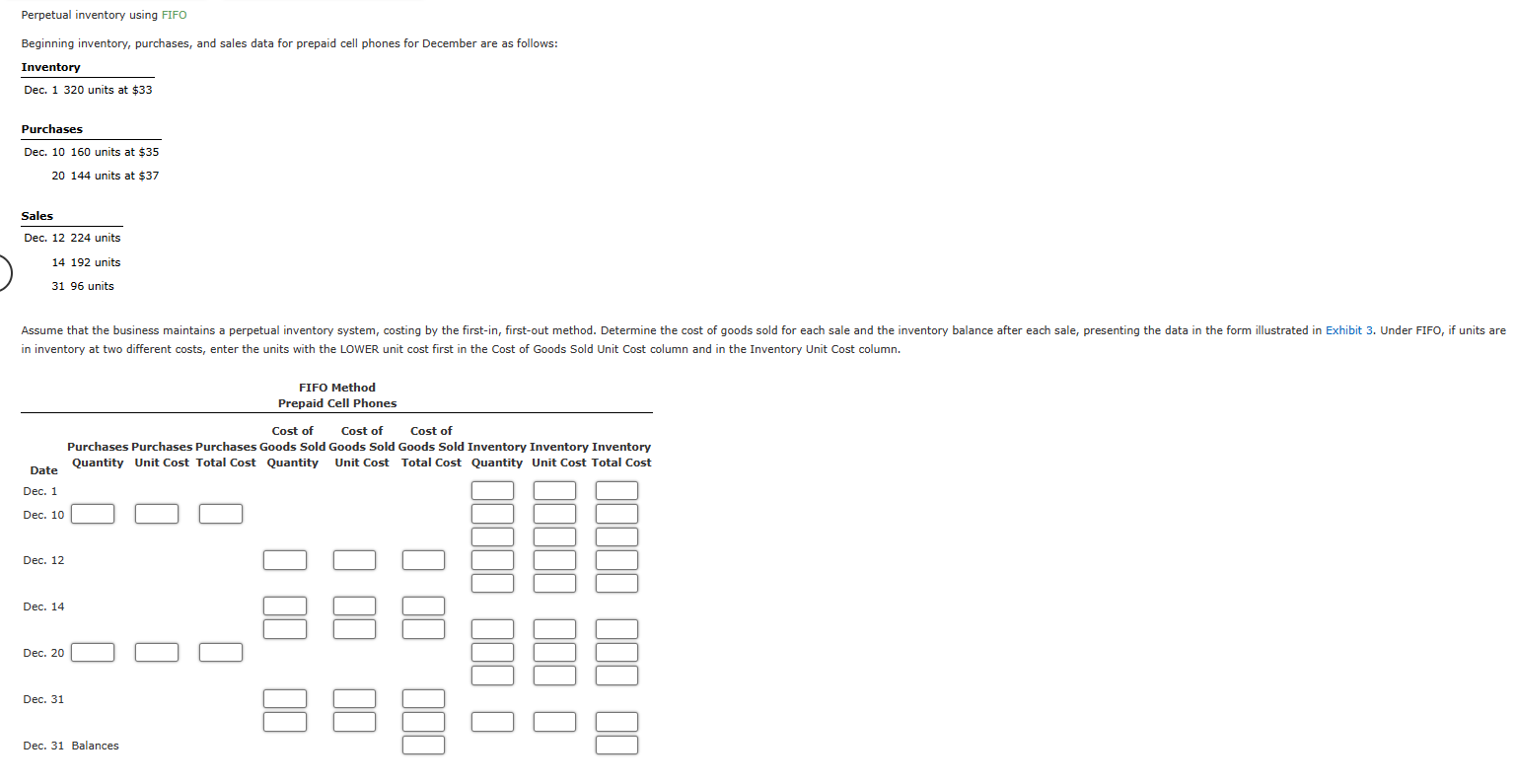 Solved Perpetual inventory using FIFOBeginning inventory, | Chegg.com