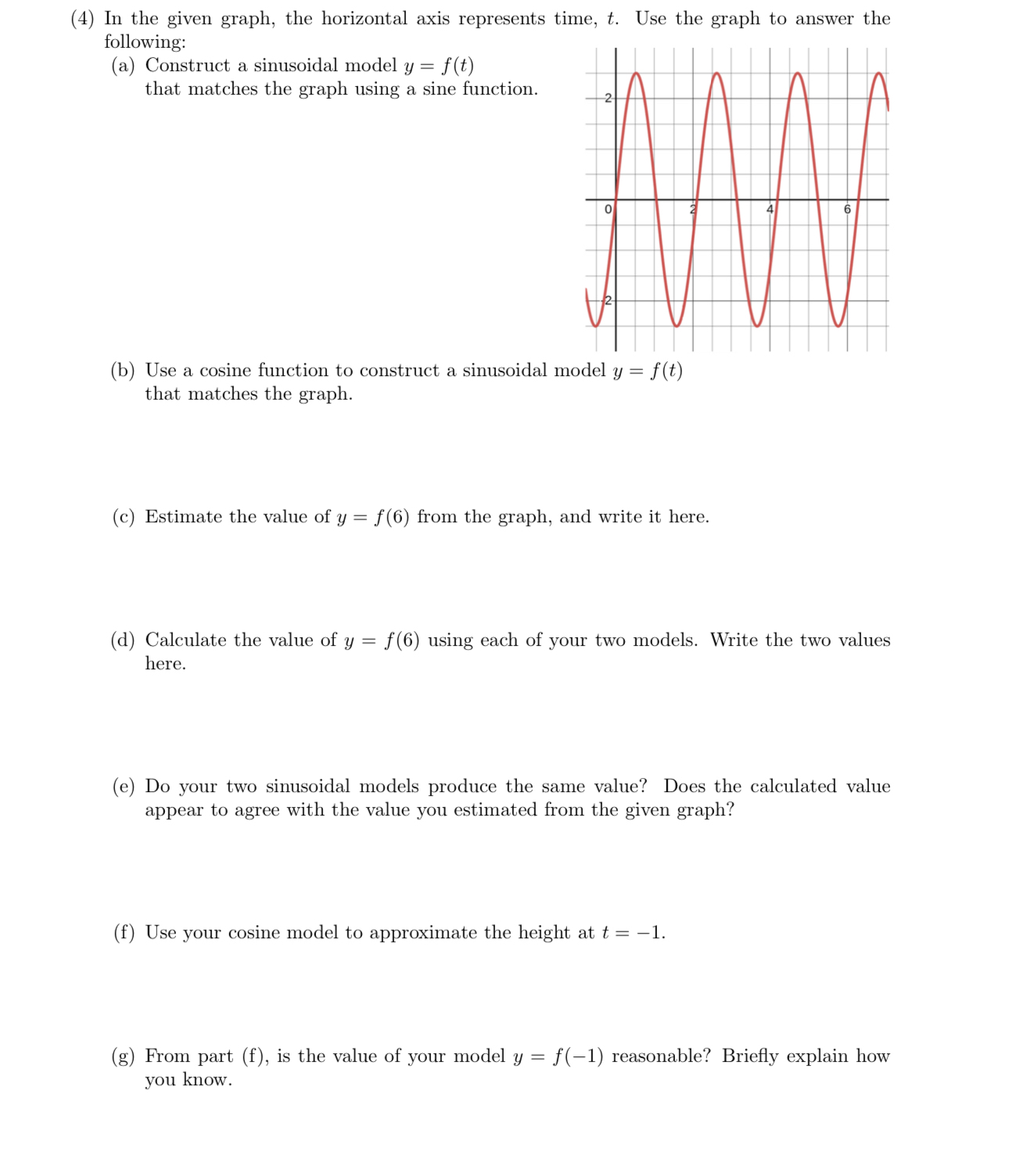 Solved (4) ﻿In the given graph, the horizontal axis | Chegg.com