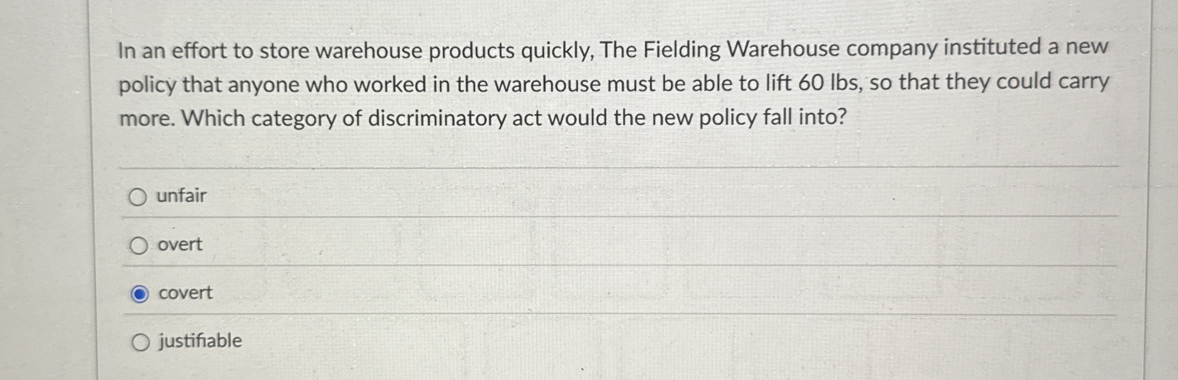 In an effort to store warehouse products quickly, The | Chegg.com