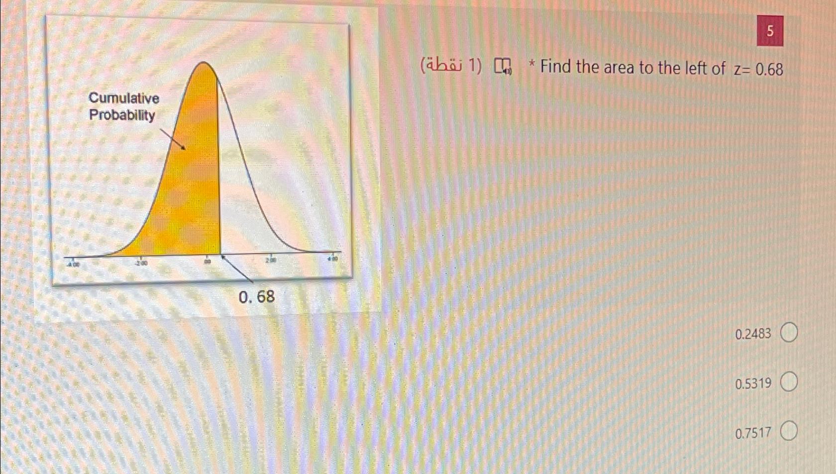 Solved Assume that Z has the standard normal distribution : | Chegg.com