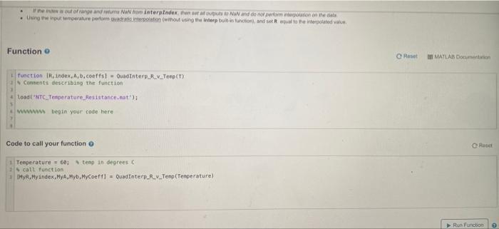 45b Interpolating Resistance Vs Temperature Data 