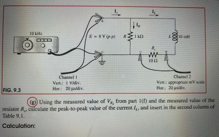 (b) Using the nameplate inductor value (10mH) and the | Chegg.com