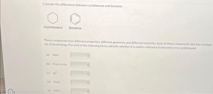 Solved Use the drop-down features to provide a systematic | Chegg.com