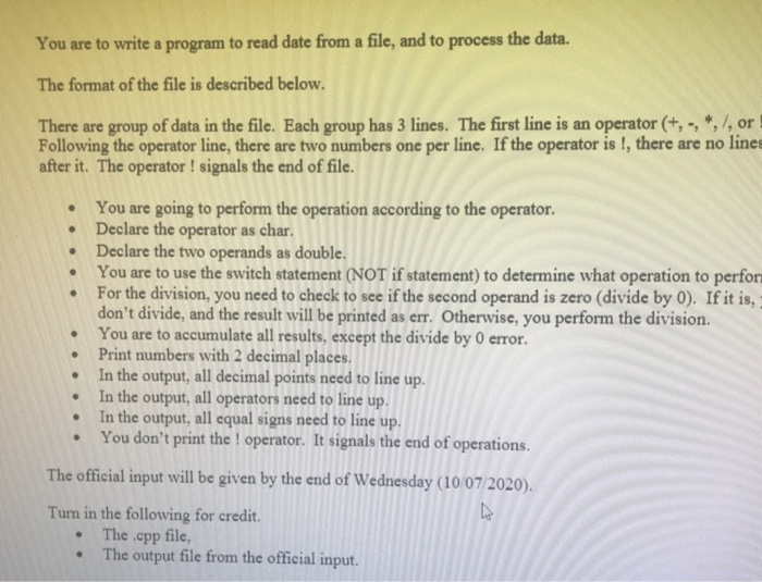 Solved c++ intro class need help with this since i saw some | Chegg.com